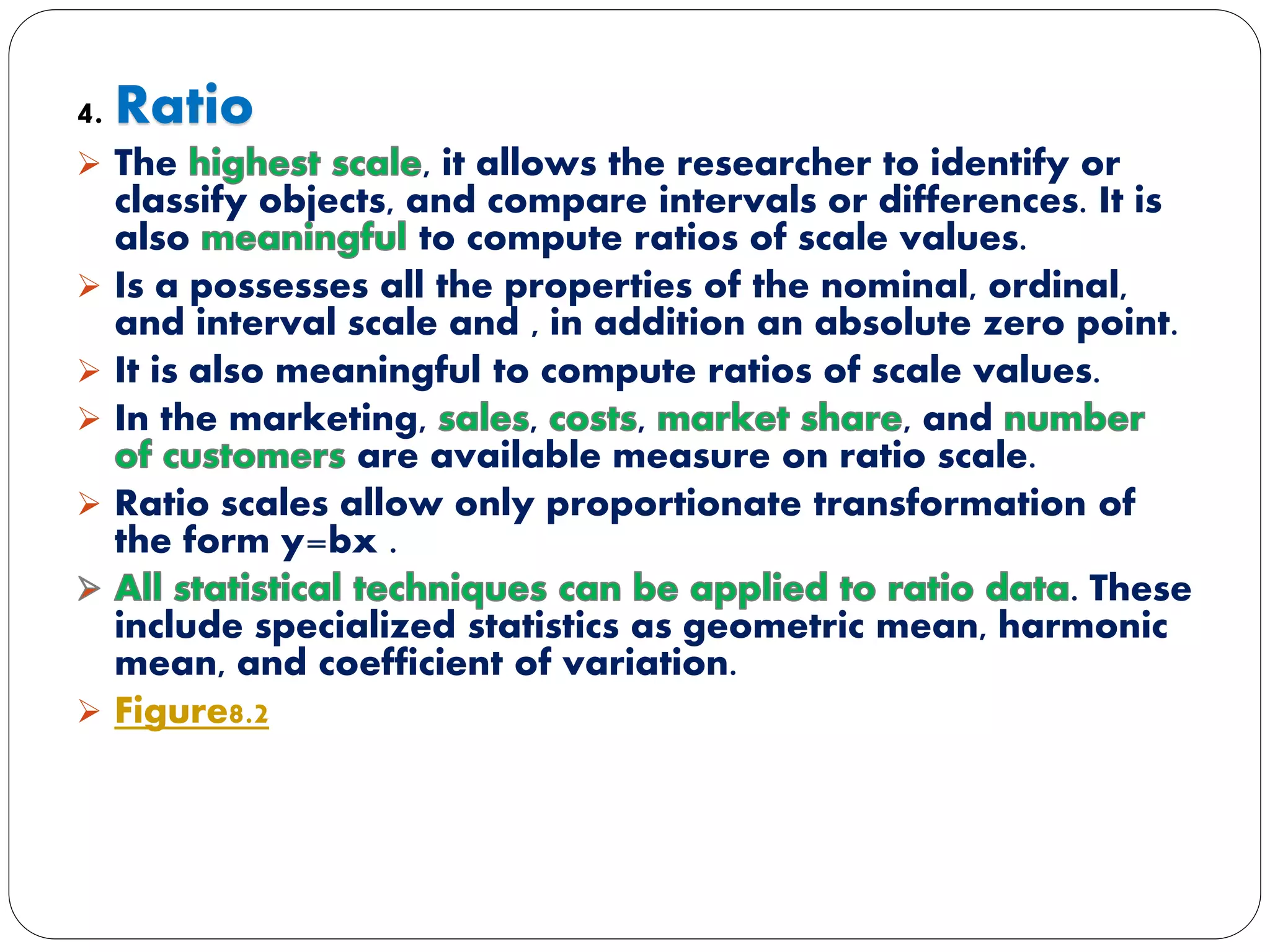 measurement and scaling | PPTX