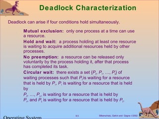 Galvin-operating System(Ch8) | PPT