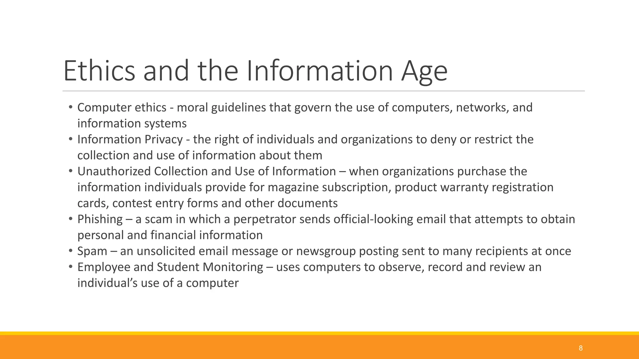 Privacy, Security and Ethics in Educational Technology | PPTX