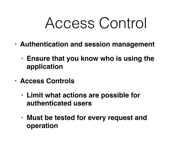 CNIT 129S: 8: Attacking Access Controls | PDF