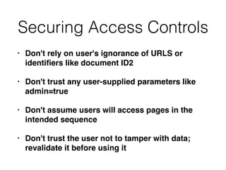 CNIT 129S: 8: Attacking Access Controls | PDF