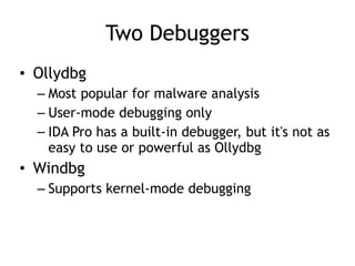 CNIT 126 8: Debugging | PDF