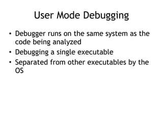 CNIT 126 8: Debugging | PDF