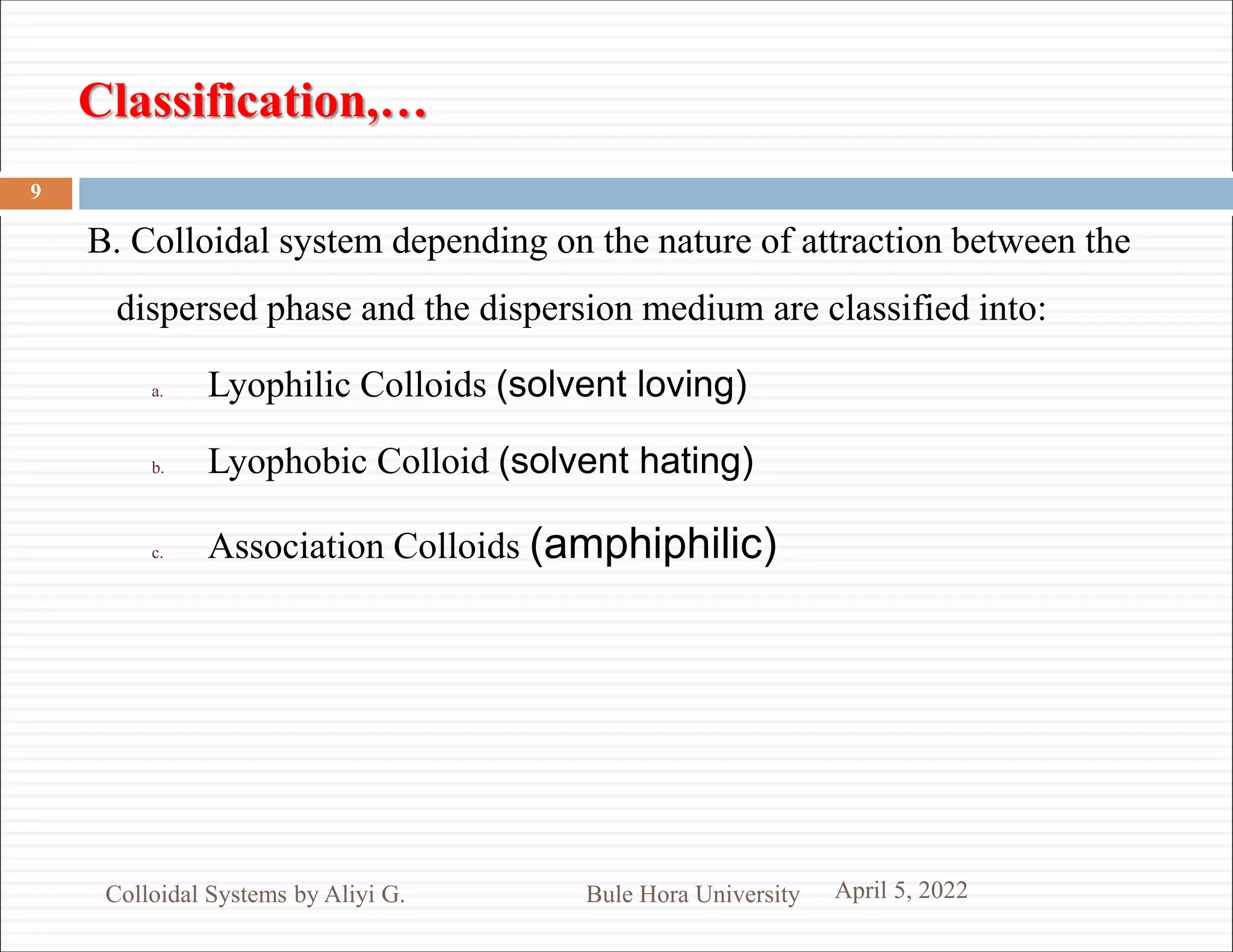 Ch8. colloids system | PPT
