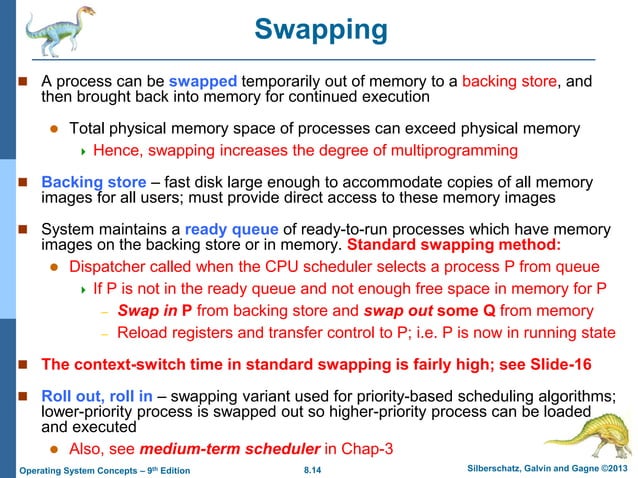 ch8.pdf operating systems by galvin to learn | PPT