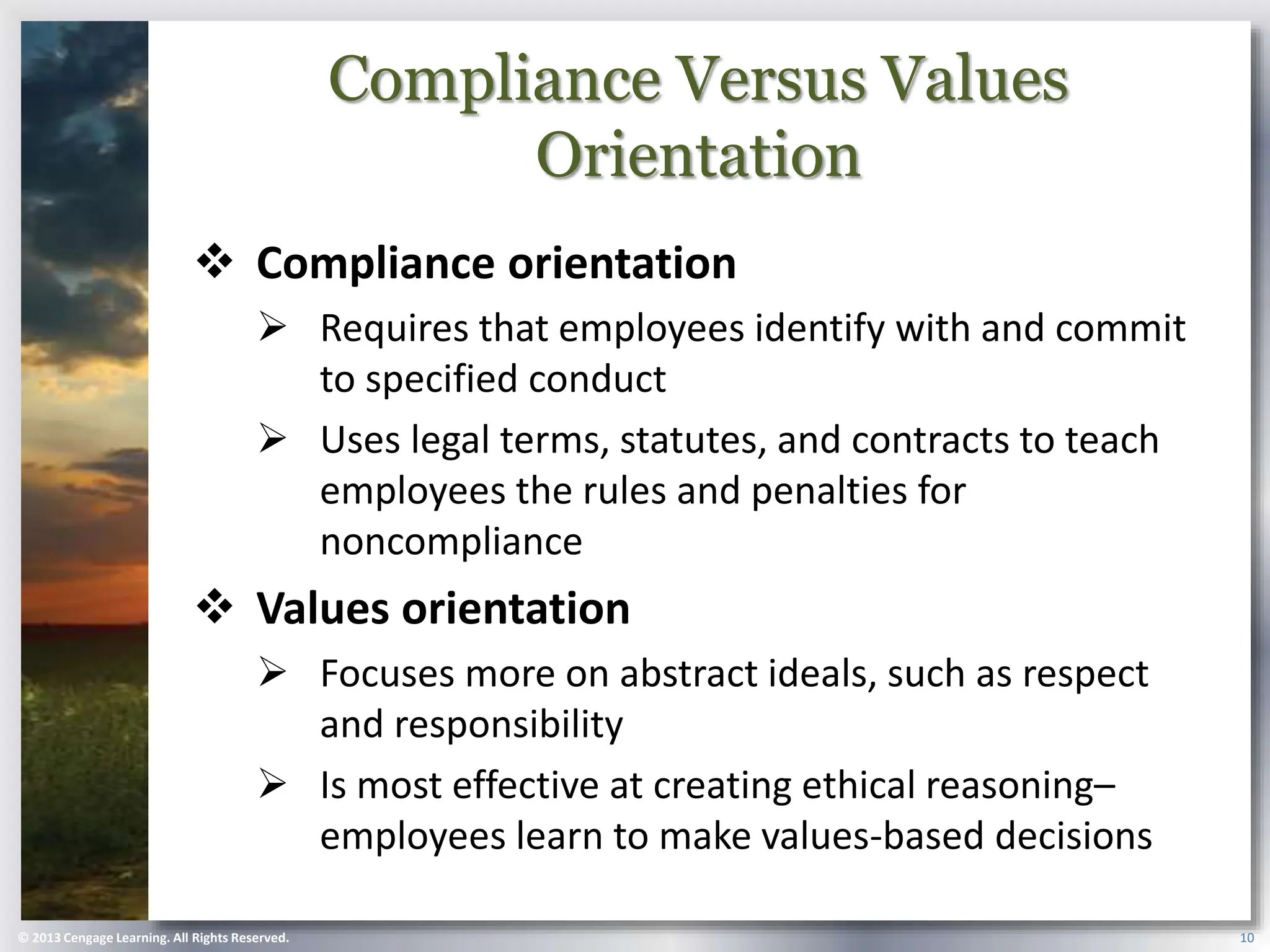 CH 8.ppt Developing an effective ethics program | PPT