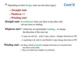 Building Construction, Stair Construction | PPT | Free Download
