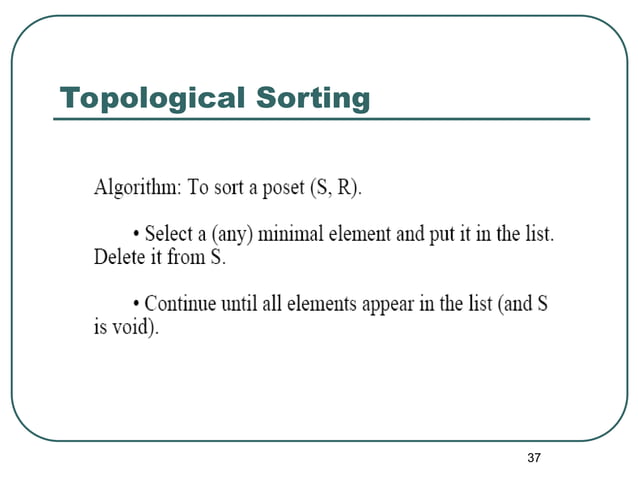 Partial Orderings by Rosen Mathematics Discrete | PPT