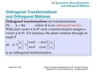 Comprehensive Guide to Matrix Eigenvalue Problems in Linear Algebra | PPT