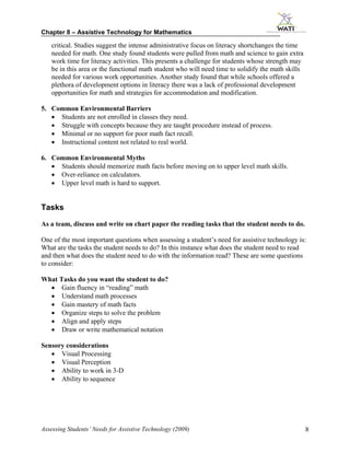 Ch8 mathematics | PDF | Special Education | Education