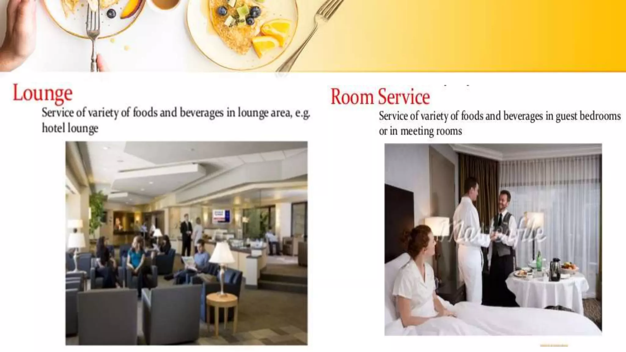 FOOD AND BEVERAGE OPERATION: STYLE OF SERVICE | PPTX