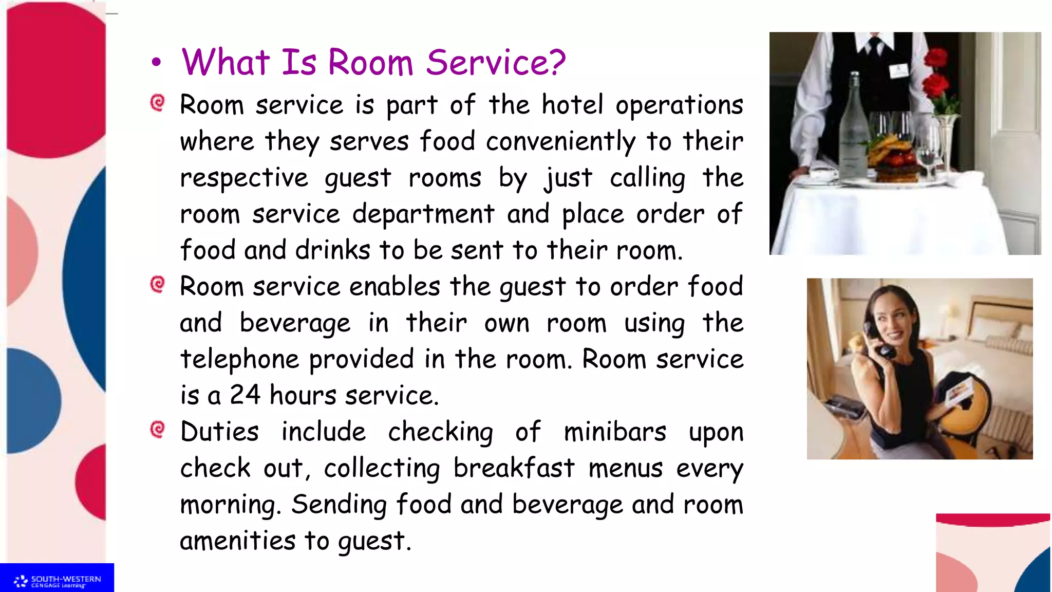 FOOD AND BEVERAGE OPERATION: STYLE OF SERVICE | PPTX
