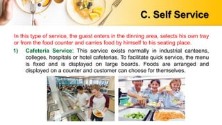 FOOD AND BEVERAGE OPERATION: STYLE OF SERVICE | PPTX