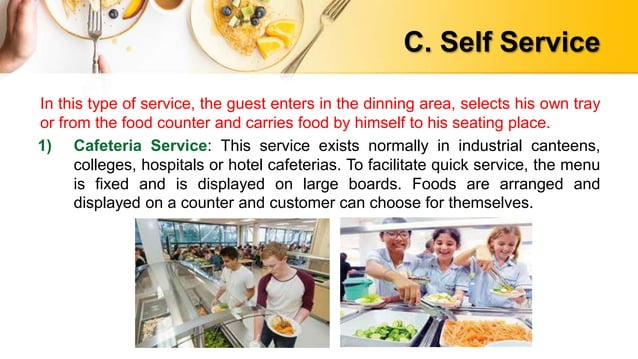 FOOD AND BEVERAGE OPERATION: STYLE OF SERVICE | PPTX