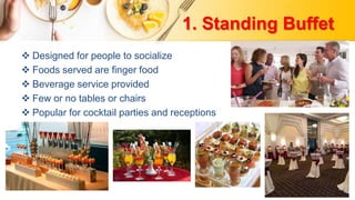 FOOD AND BEVERAGE OPERATION: STYLE OF SERVICE | PPTX