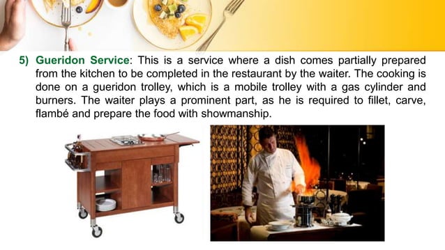 FOOD AND BEVERAGE OPERATION: STYLE OF SERVICE | PPTX