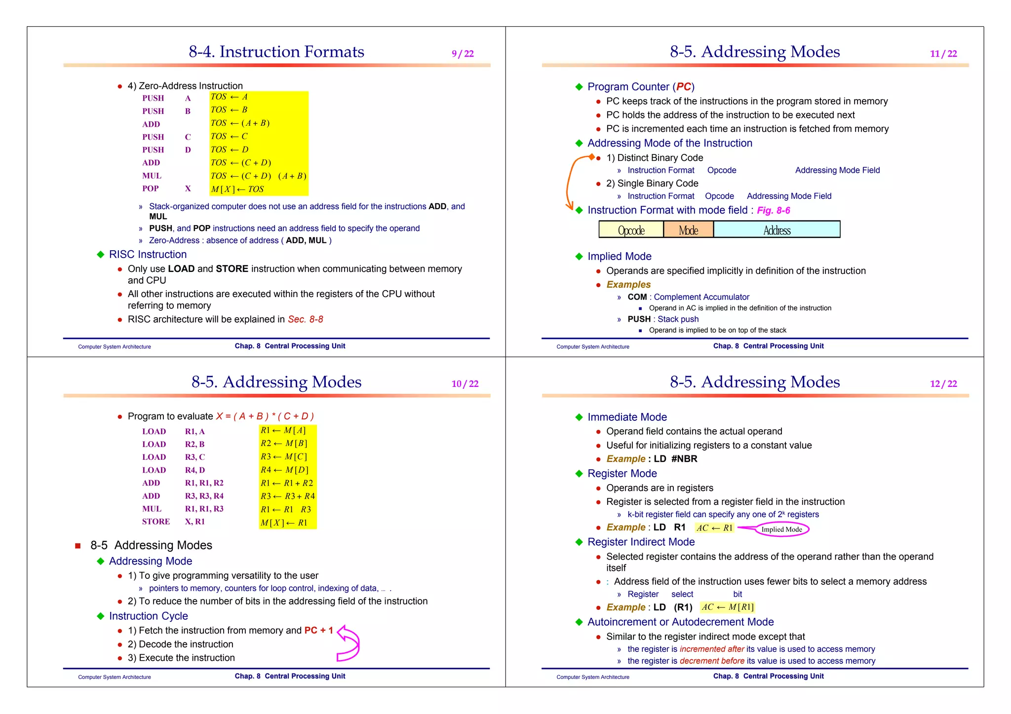 Ch8 (1) morris mano | PDF