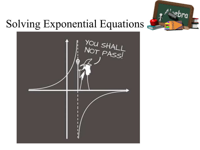 Ch8-2 Solving Exponential Functions | PPTX | Physics | Science