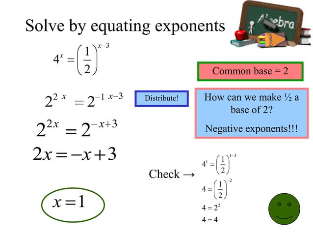 Ch8-2 Solving Exponential Functions | PPTX | Physics | Science