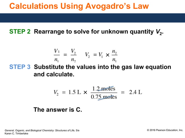CH8_6_Volume_and_Moles_Avogadros_Laws_GOB_Structures_5th_ed.pptx ...