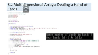 Ch8 Arrays | PPT
