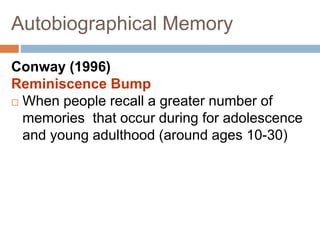 CH 8 Autobiographical Memory for class.ppt