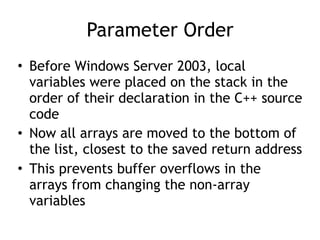 CNIT 127: Ch 8: Windows overflows (Part 2) | PDF | Operating Systems ...