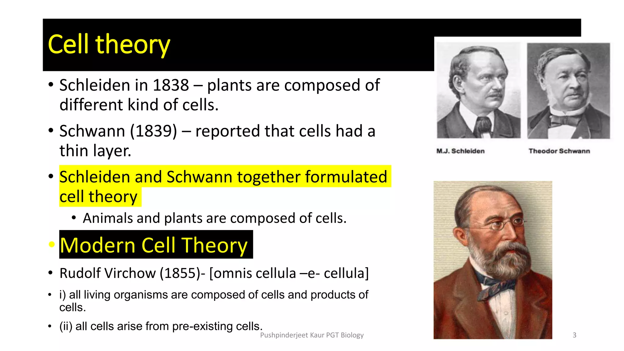 Ch 8 cell the unit of life class xi | PDF