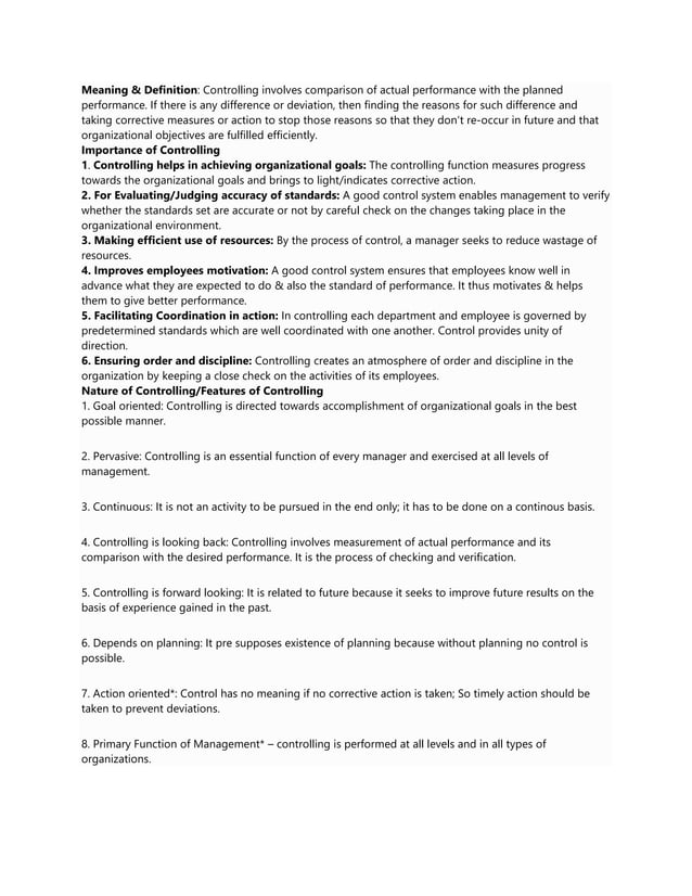 Ch 8 Controlling.docx................... | PDF