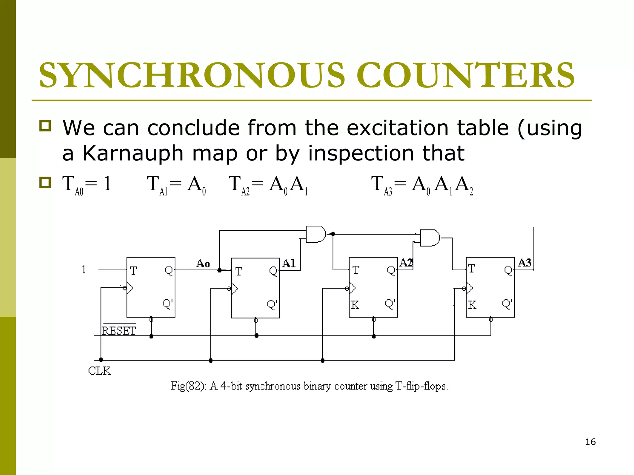 Logic Design - Chapter 8: counters | PPT