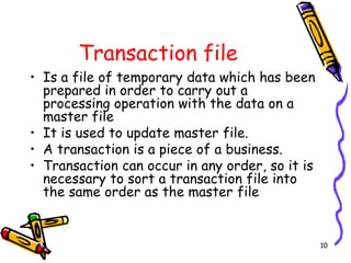 Ch 8 data base | PPT