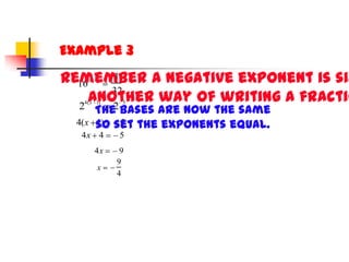 Ch 8 exponential equations and graphing | PPT