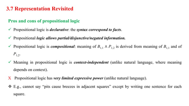 First order logic in artificial Intelligence.pptx | Programming ...