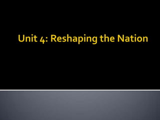 Reshaping the Nation | PPTX