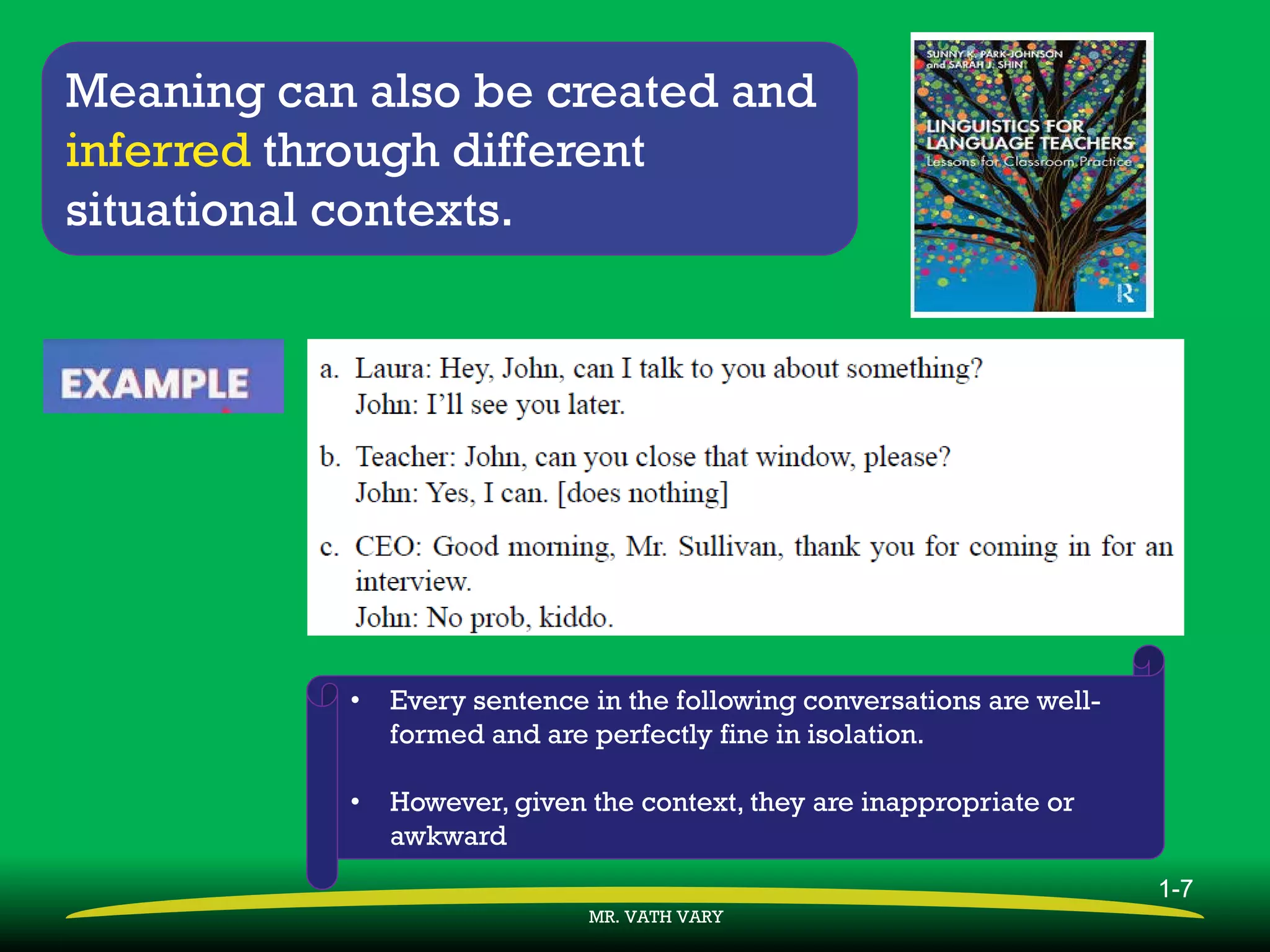 CH 8 Pragmatics | PDF