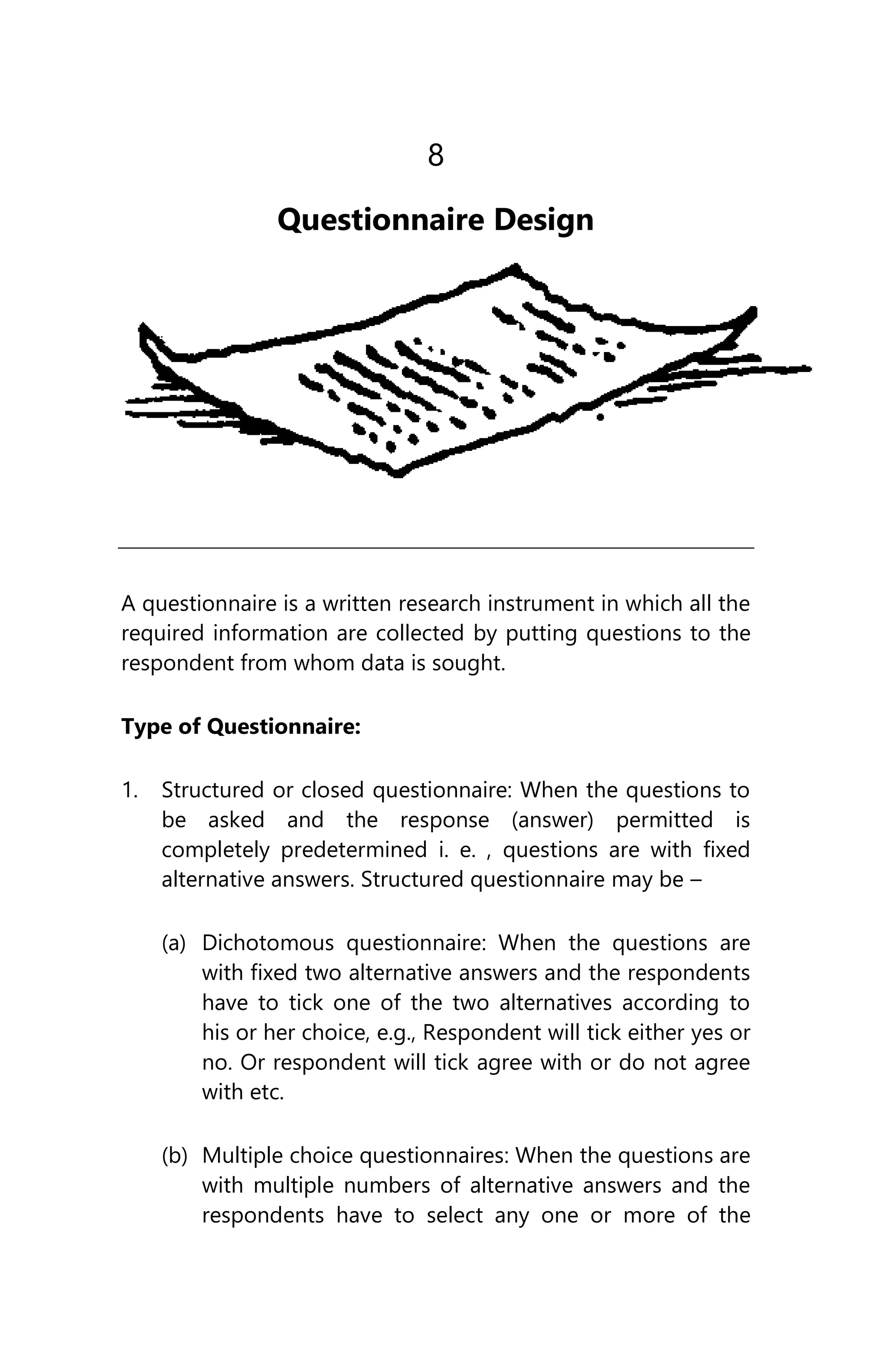 Questionnaire Design | DOC