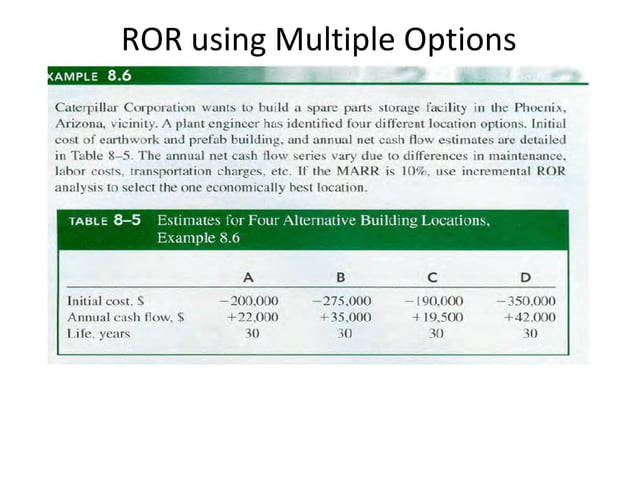 Ch8 ror of_multiple_alternatives_examples_rev1 | PPT