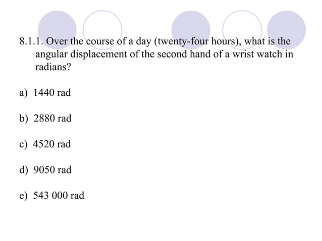 Ch 8 Rotational Kinematics | PPT | Physics | Science
