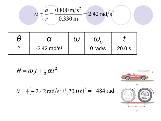 Ch 8 Rotational Kinematics | PPT | Physics | Science