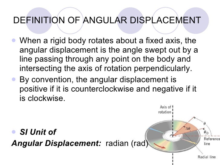 Ch 8 Rotational Kinematics