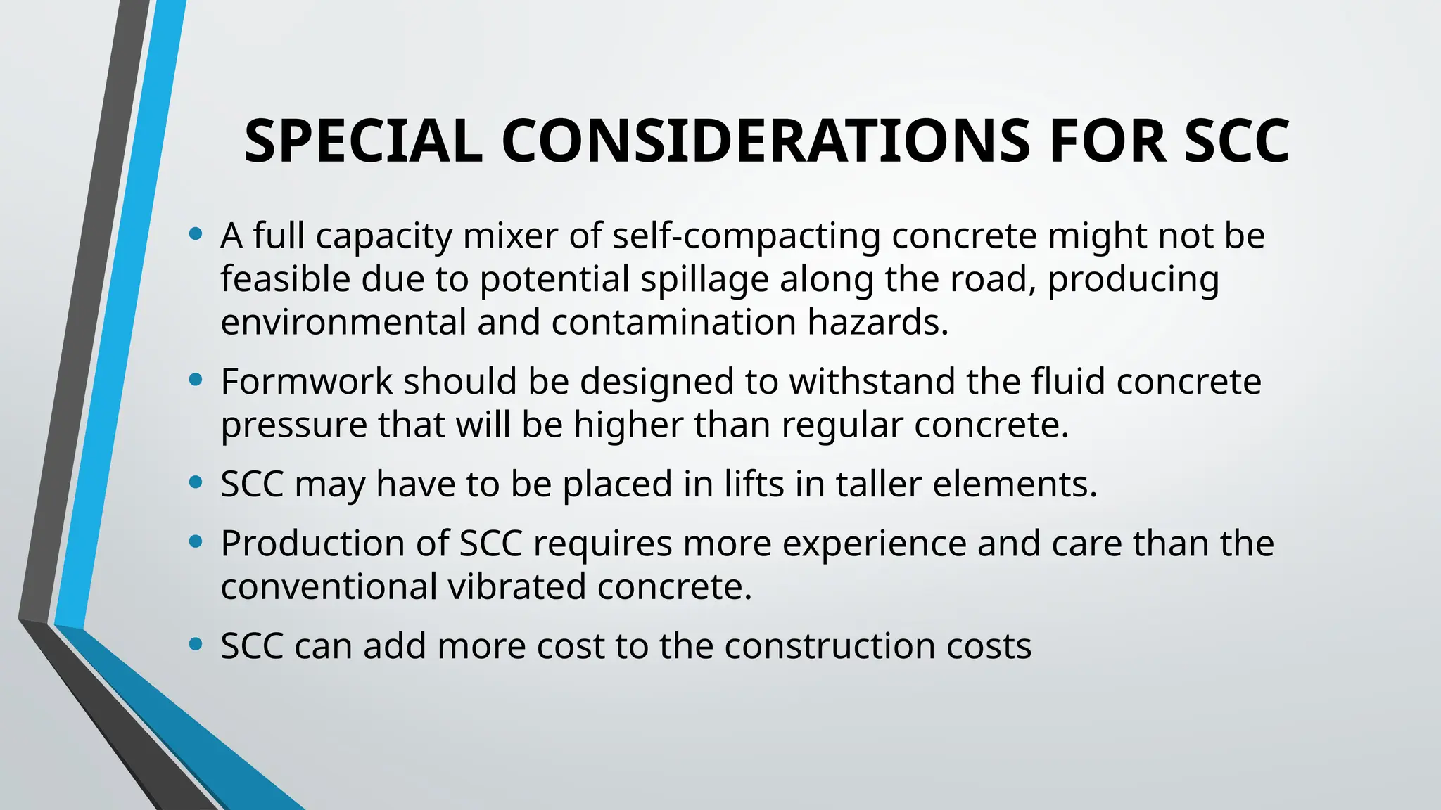 CH 8 SELF-CONSOLIDATING CONCRETE at site | PPTX