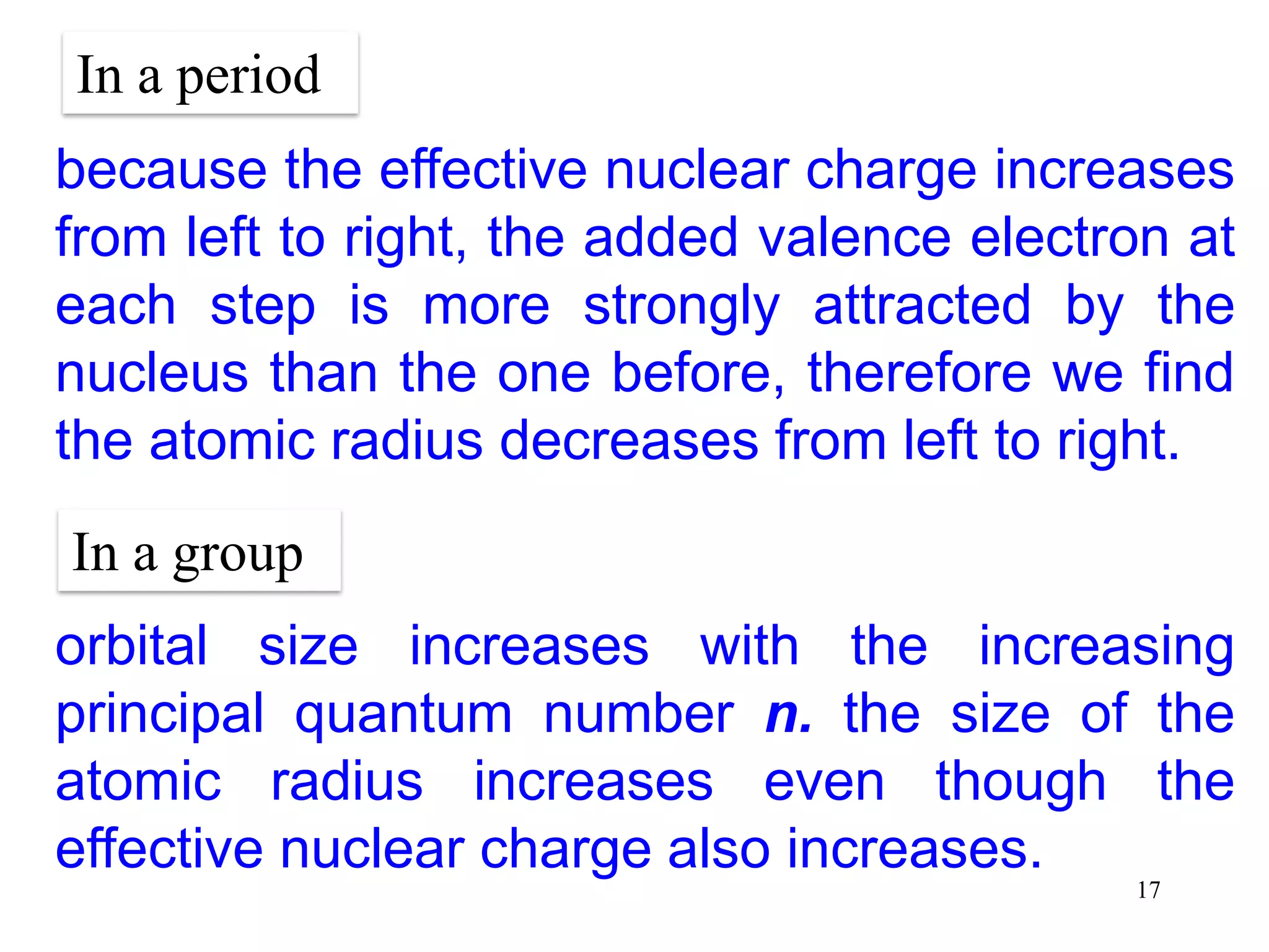 Ch8 the periodic table | PDF