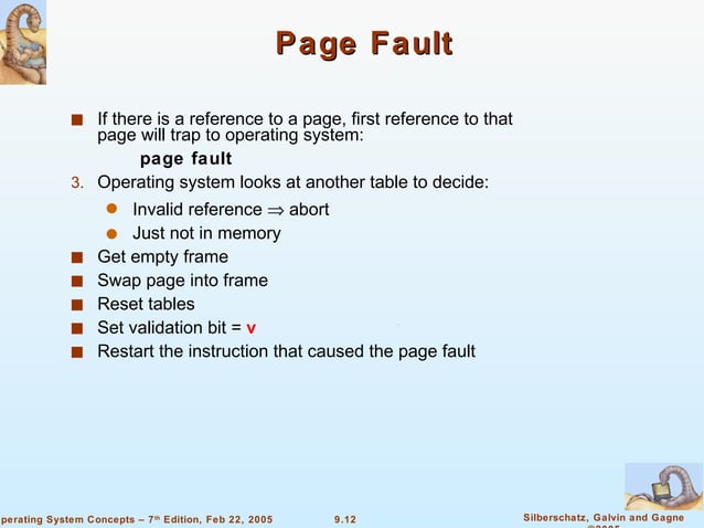 Chapter 9 - Virtual Memory | PPT | Operating Systems | Computer Software and Applications