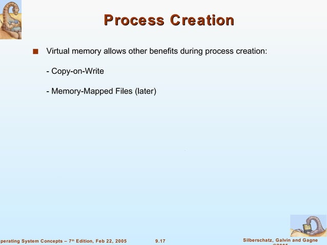 Chapter 9 - Virtual Memory | PPT | Operating Systems | Computer Software and Applications