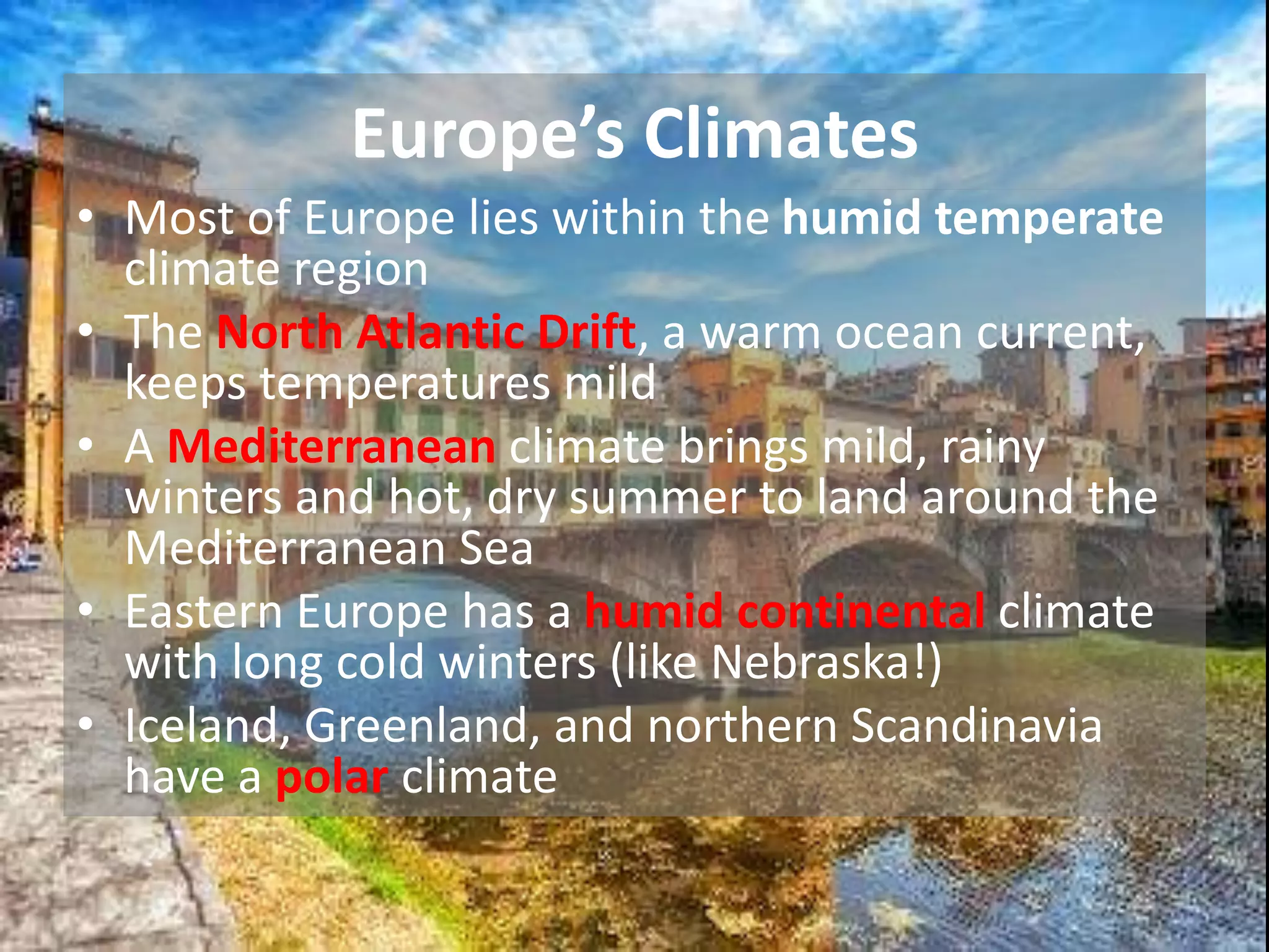 Europe's History & Geography | PPTX