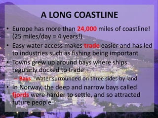 Europe's History & Geography | PPTX