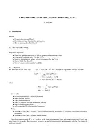 Murphy: Machine learning A probabilistic perspective: Ch.9 | PDF