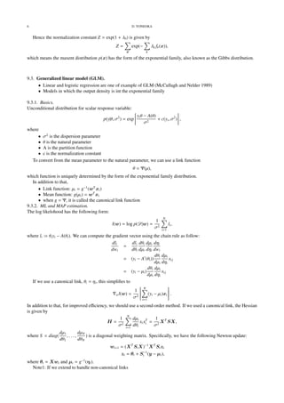 Murphy: Machine learning A probabilistic perspective: Ch.9 | PDF