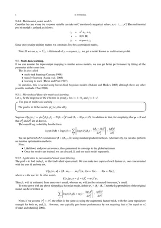 Murphy: Machine learning A probabilistic perspective: Ch.9 | PDF