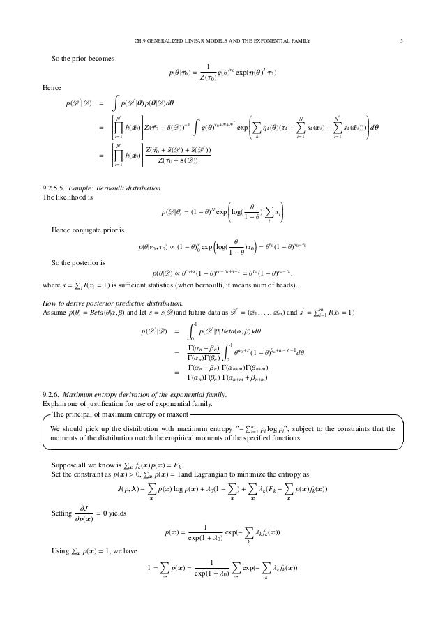 Murphy: Machine learning A probabilistic perspective: Ch.9